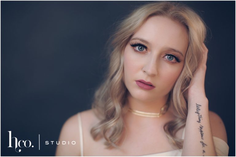 Silk Styled Studio Shoot by Makayla Jade | The Harris Company